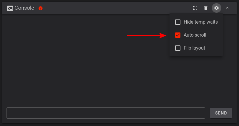 Add Forced Auto Scroll To Resolve Issues With Windows Loosing Auto
