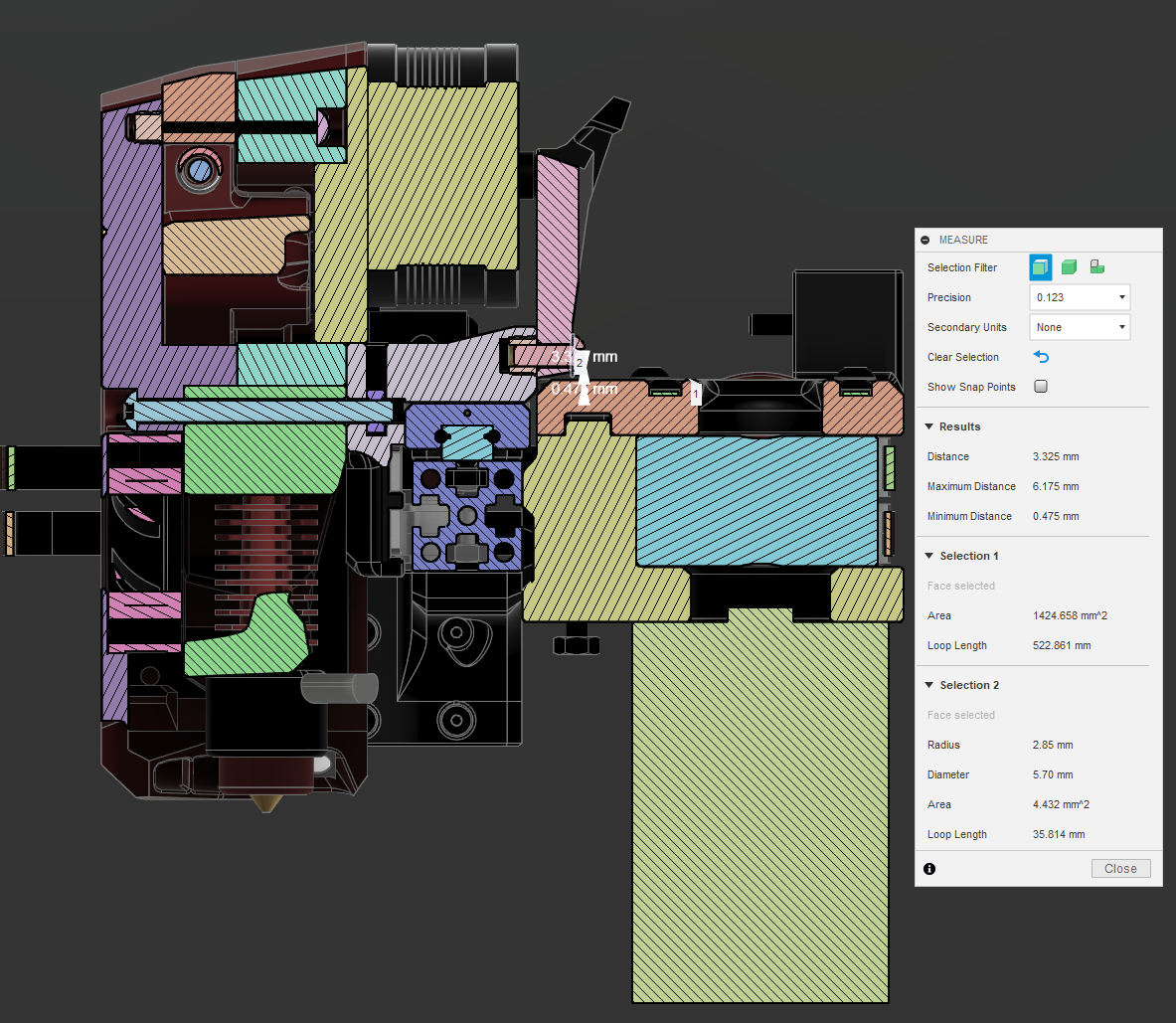 Distance between Lower Stain Relief Body Screws and Top A/B Mounts too small to account for ...