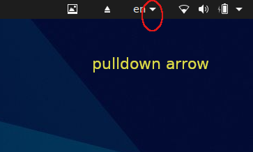 [feature request] please hide pulldown arrow from panel indicator · Issue #2326 · ibus/ibus · GitHub