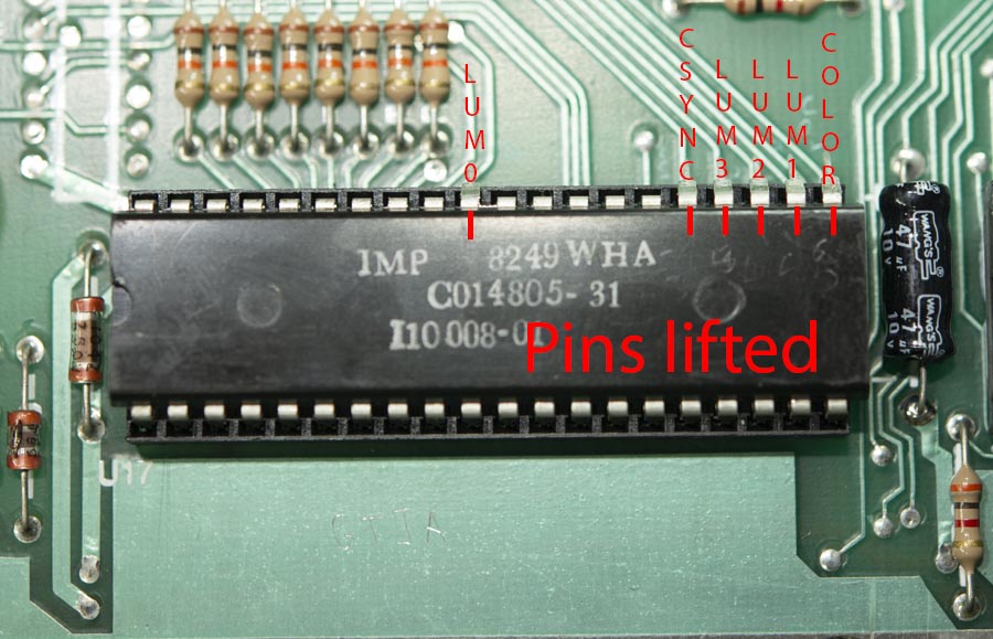 GitHub - redhawk668/Atari-600XL-S-Video-Composite: Improved S-Video ...