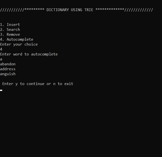 GitHub - n1234567891/Dictionary-using-Trie