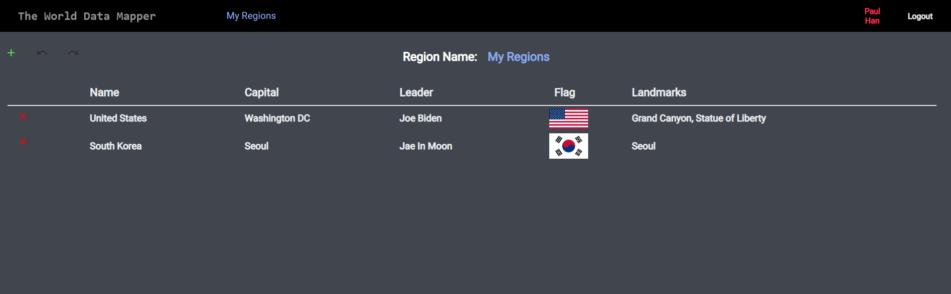 GitHub - paulhan0527/WorldDataMapper