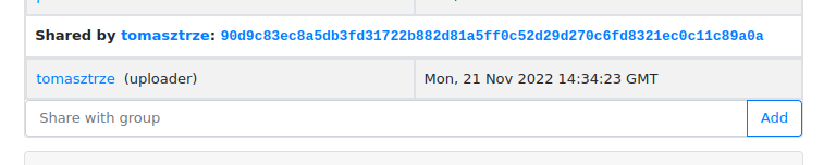 Share Object With Yourself · Issue 714 · Cert Polska Mwdb Core · Github