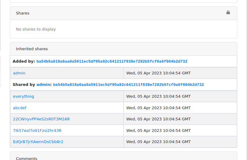 Misplaced shares in config and blob view · Issue #788 · CERT-Polska/mwdb-core · GitHub