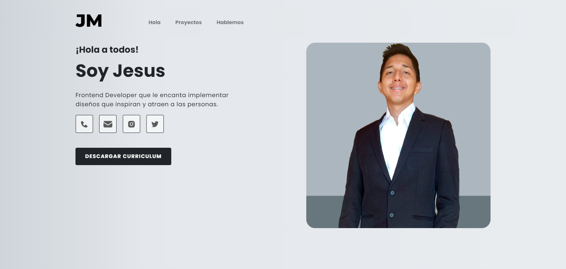 GitHub - jesusmongedev/Portafolio-Responsivo-Jesus: Jesus's Responsive web page Portfolio