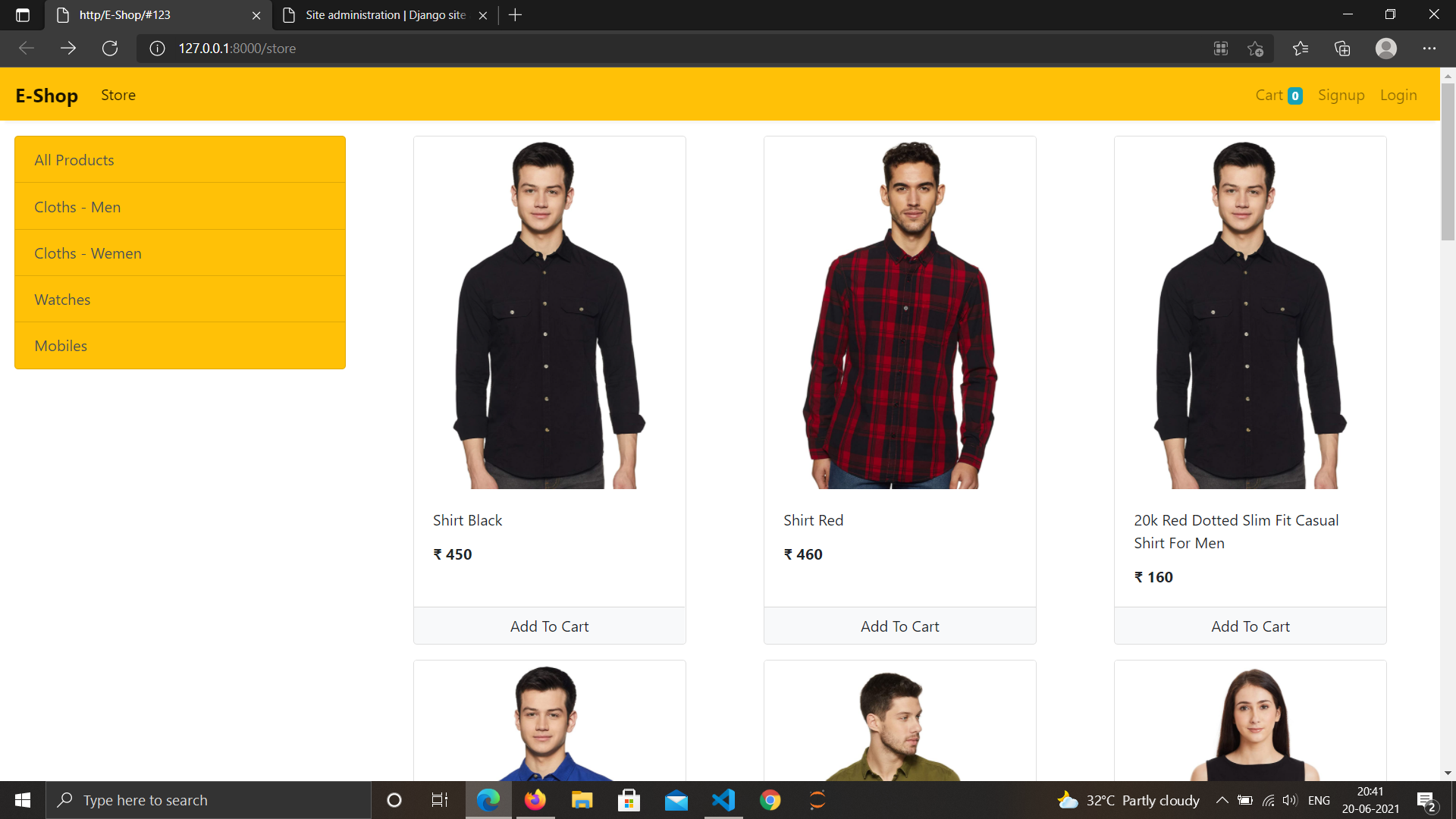 GitHub - mohitmahawar2011/E-commerce-using-Django: This project deals ...