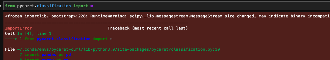 [install] Cuml Pycaret Install Steps · Issue 2987 · Pycaret Pycaret · Github
