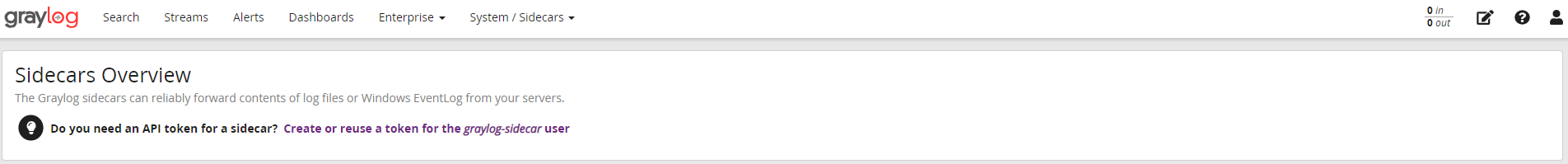 Links Missing from Sidecar Screen · Issue #9677 · Graylog2/graylog2-server · GitHub