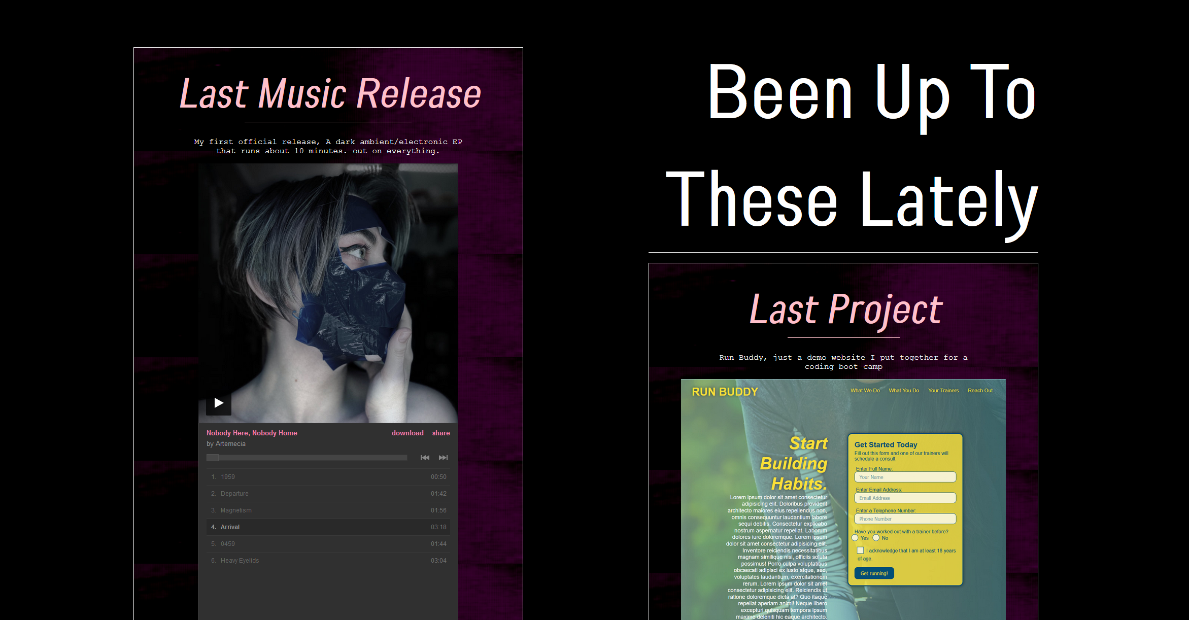 GitHub - RubeySchulz/Connors-Portfolio: Original portfolio page for Ruben Schulz, semi-outdated ...