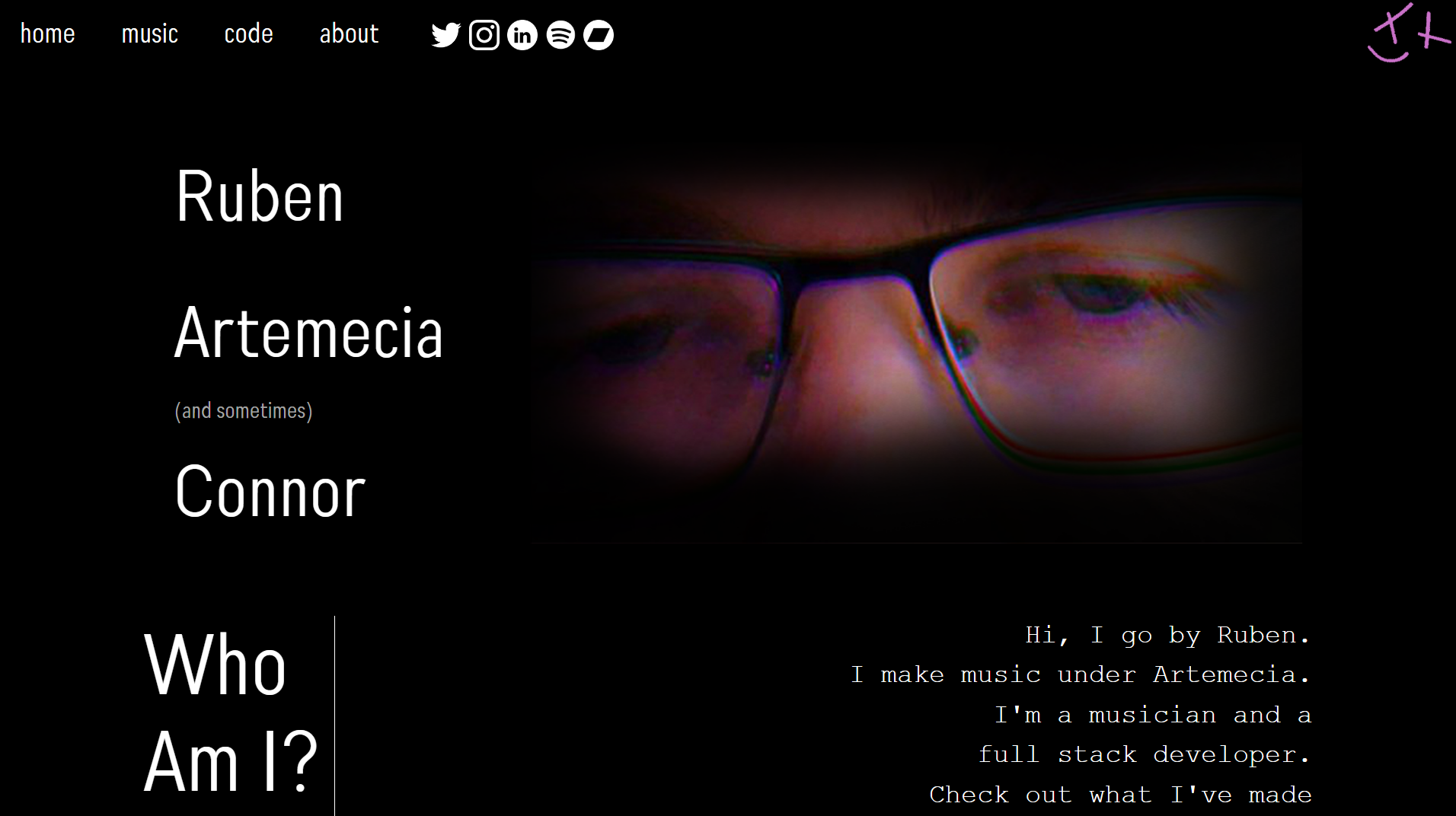 GitHub - RubeySchulz/Connors-Portfolio: Original portfolio page for Ruben Schulz, semi-outdated ...