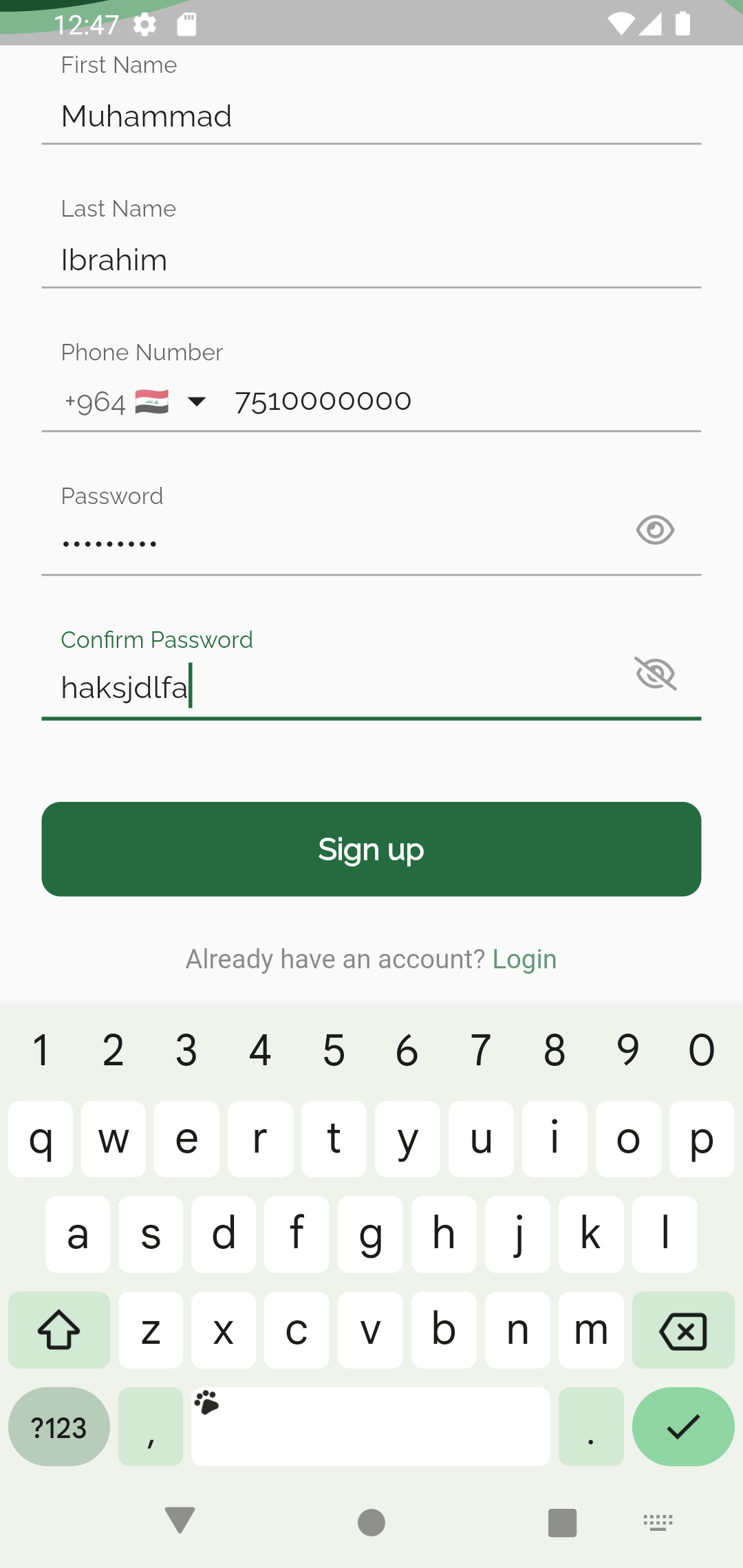 GitHub - MuhammadSabah/Auth-UI: Assignment for Mobile Programming class