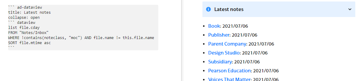 Links not being indexed · Issue #465 · blacksmithgu/obsidian-dataview · GitHub