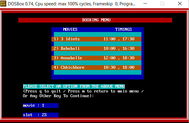 GitHub - TusharTegwani/Theatre-Speculation-System: Employed a login system with different access ...