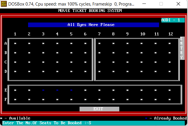 GitHub - TusharTegwani/Theatre-Speculation-System: Employed a login system with different access ...