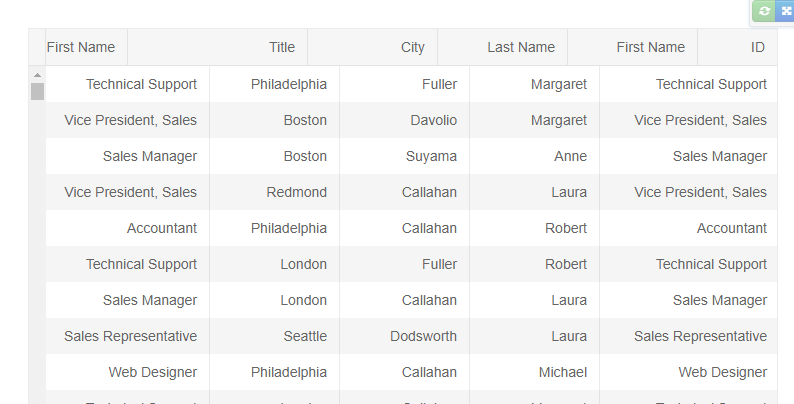 Grid with virtual scrolling in RTL mode is not rendered properly · Issue #1723 · telerik/kendo ...