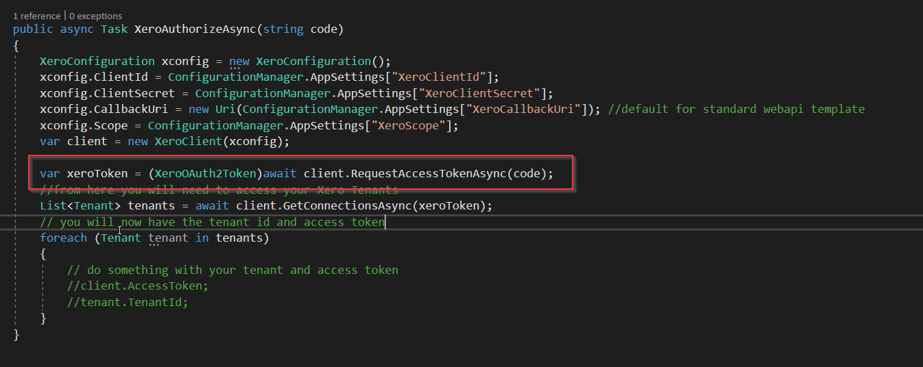 Issue in Xero oAuth2 Authorization process · Issue #271 · XeroAPI/Xero-NetStandard · GitHub