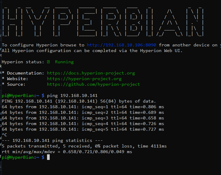 Hyperion integration Loses connection and gives "[Errno 113] Host is unreachable" error · Issue ...