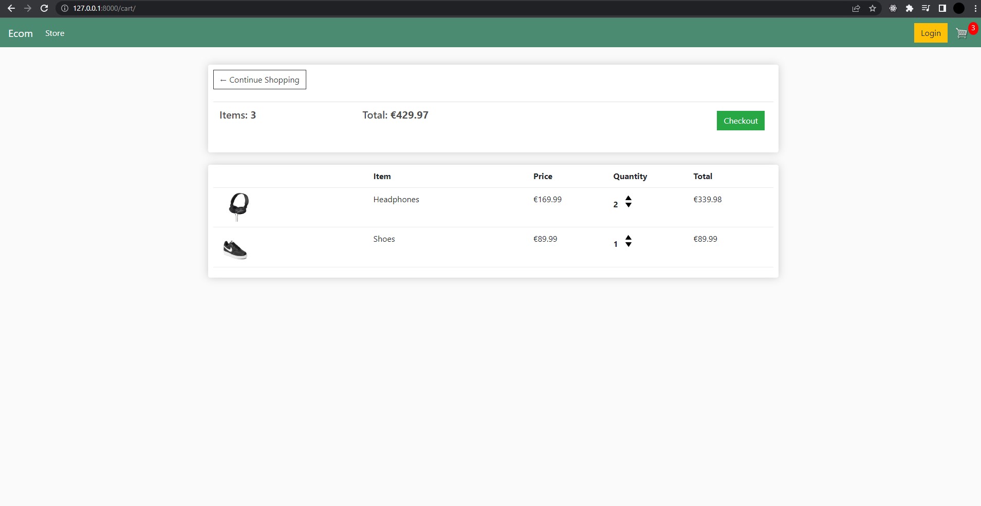GitHub - InaSalaj/simple-ecommerce