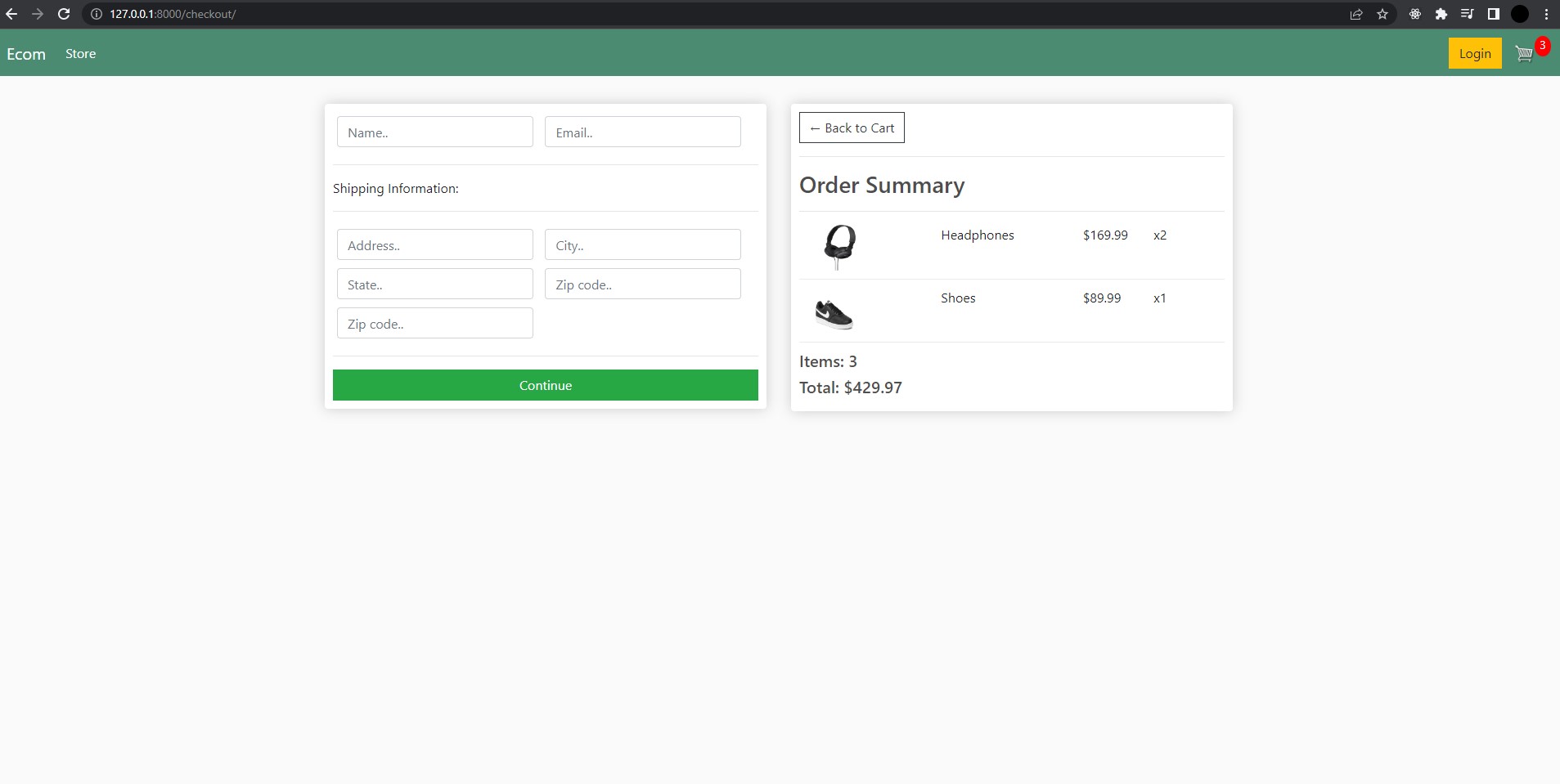 GitHub - InaSalaj/simple-ecommerce