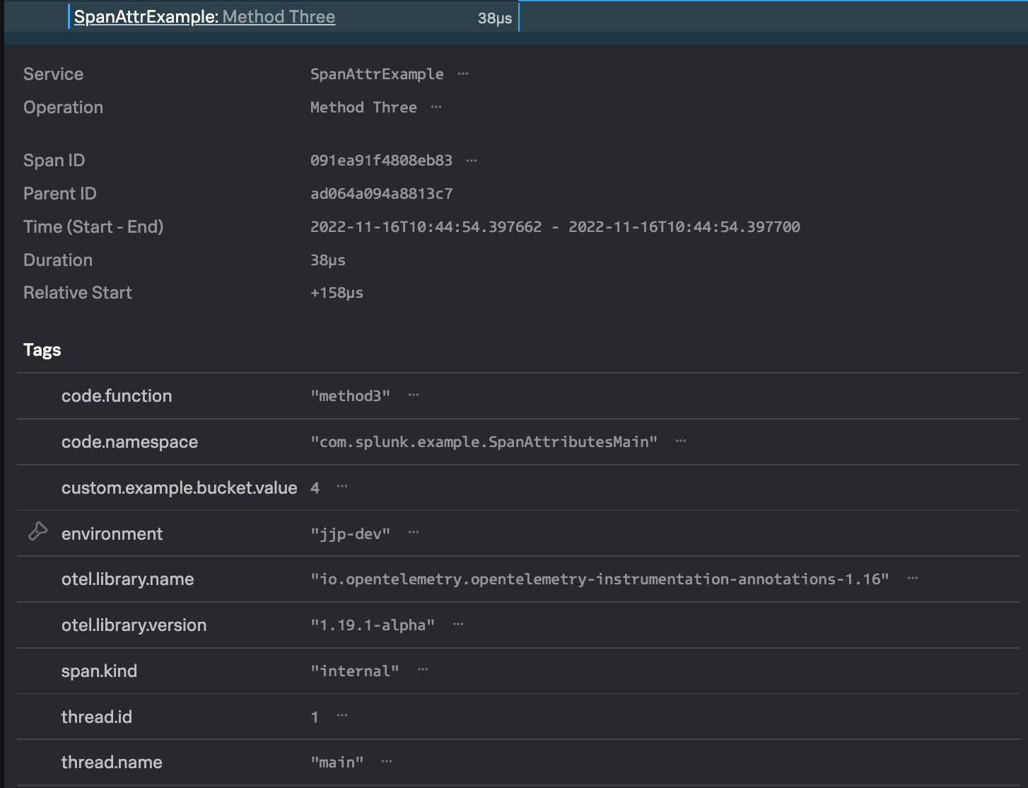 Github Breedx Splkjava Span Attribute Examples Example Code Showing How To Add Attributes To
