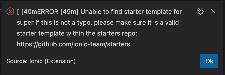 Cannot find Angular "super" template · Issue #15 · ionic-team/vscode-extension · GitHub
