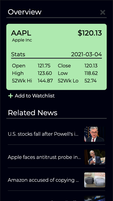 GitHub - Nickolas-Hernandez/Stock-watcher: A dynamic HTML, CSS, and JavaScript app that allows a ...