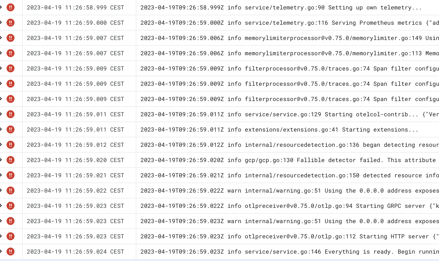 Send Logs To Stdout Instead Of Stderr · Issue 8318 · Open Telemetryopentelemetry Java
