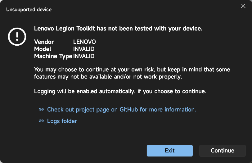 [COMPATIBILITY]: How to disable check device information when start up? · Issue #589 ...