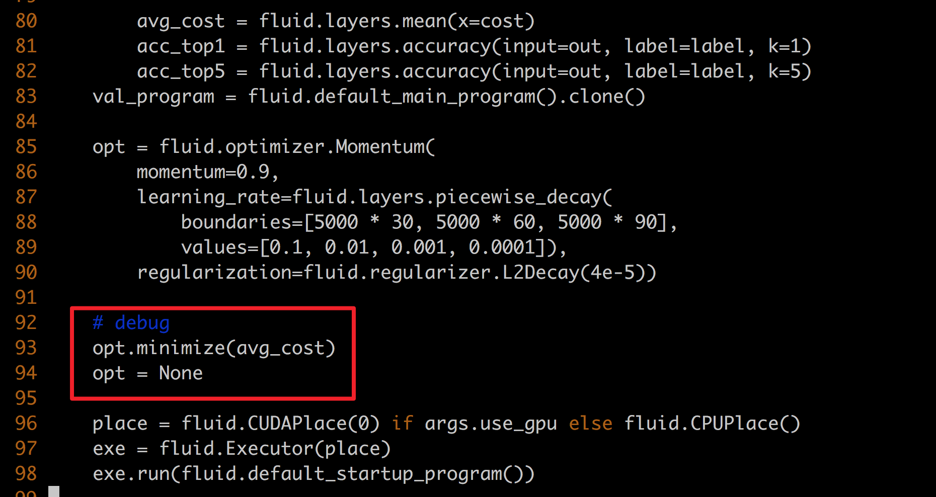 Cannot find variable label_smooth_0.tmp_0@GRAD · Issue #2244 · PaddlePaddle/models · GitHub