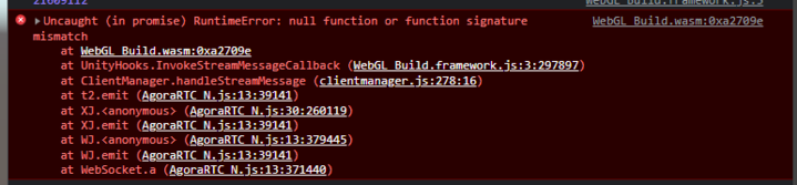 Can't receive message streams in WebGL build · AgoraIO-Community Agora_Unity_WebGL · Discussion ...
