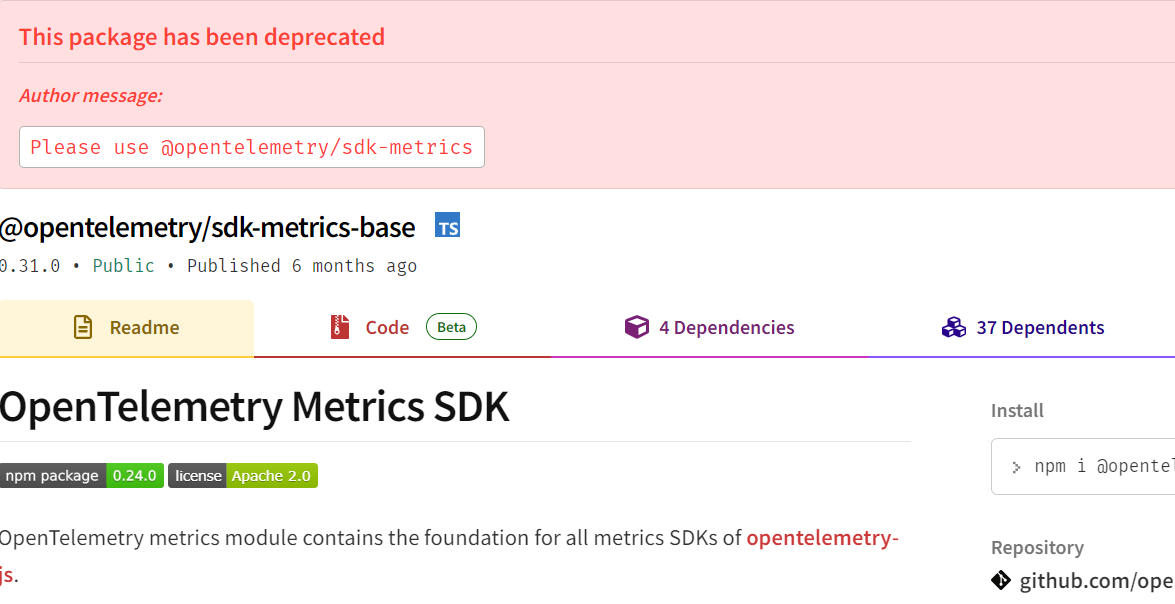 Upgrade Opentelemetry Package · Issue #360 · contentlayerdev/contentlayer · GitHub
