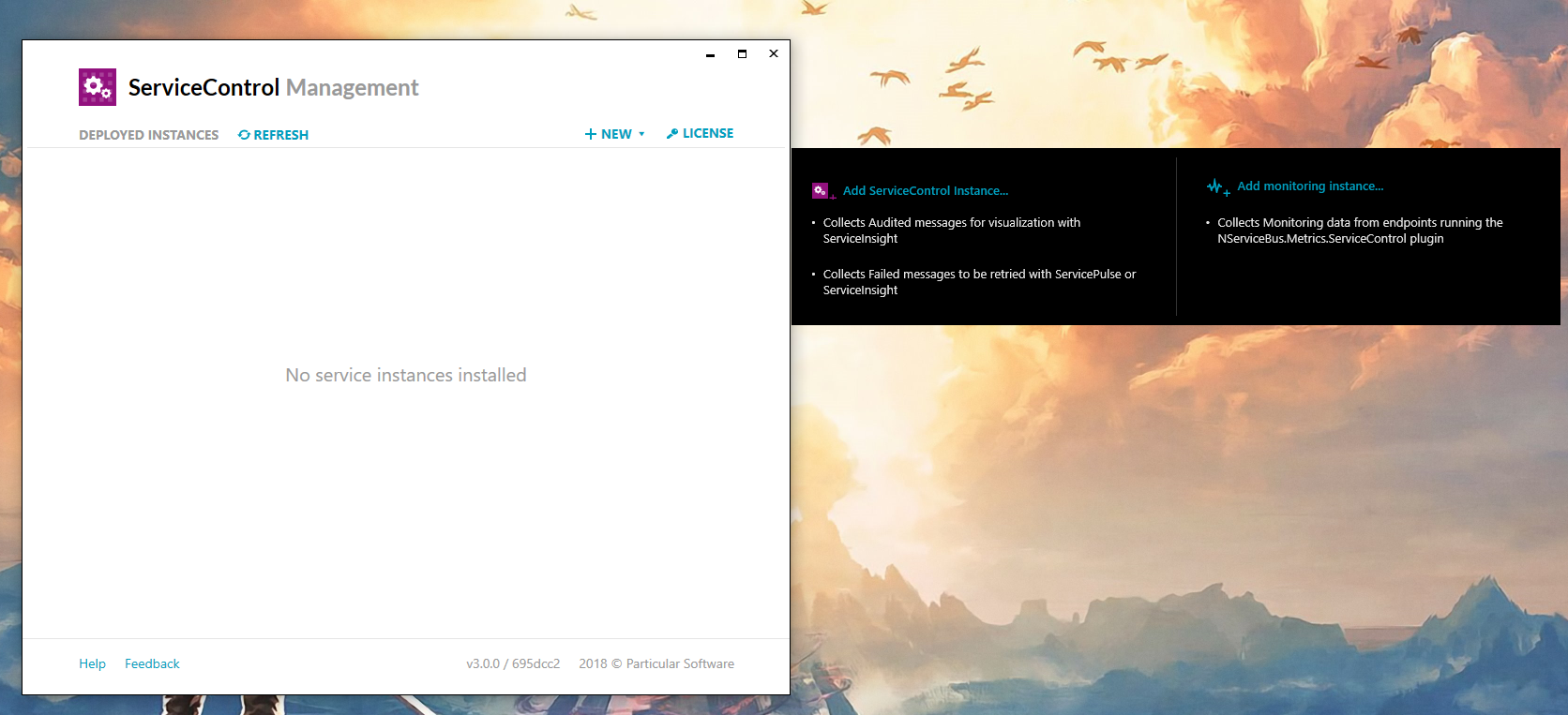 ServiceControl Management(SCMU) menu dropdown menus are properly aligned on devices supporting ...