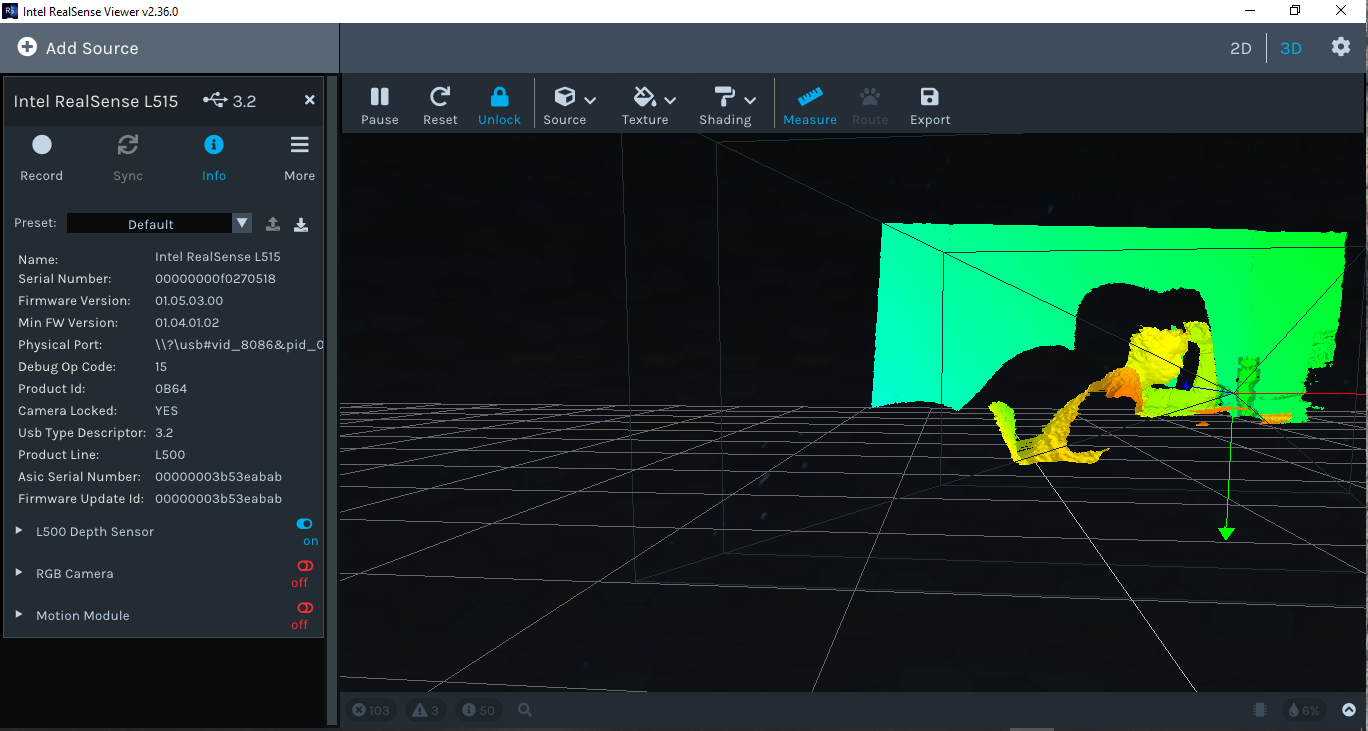 Y-axis orientation in Intel Realsense Viewer · Issue #8720 ...