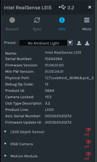 L515 Depth intrinsic model · Issue #8825 · IntelRealSense/librealsense · GitHub