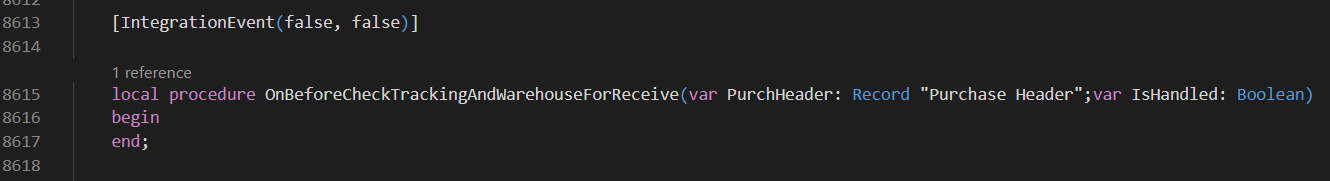 [Event Request] Codeunit 90 Purch.-Post - OnBeforeCheckTrackingAndWarehouseForReceive · Issue ...