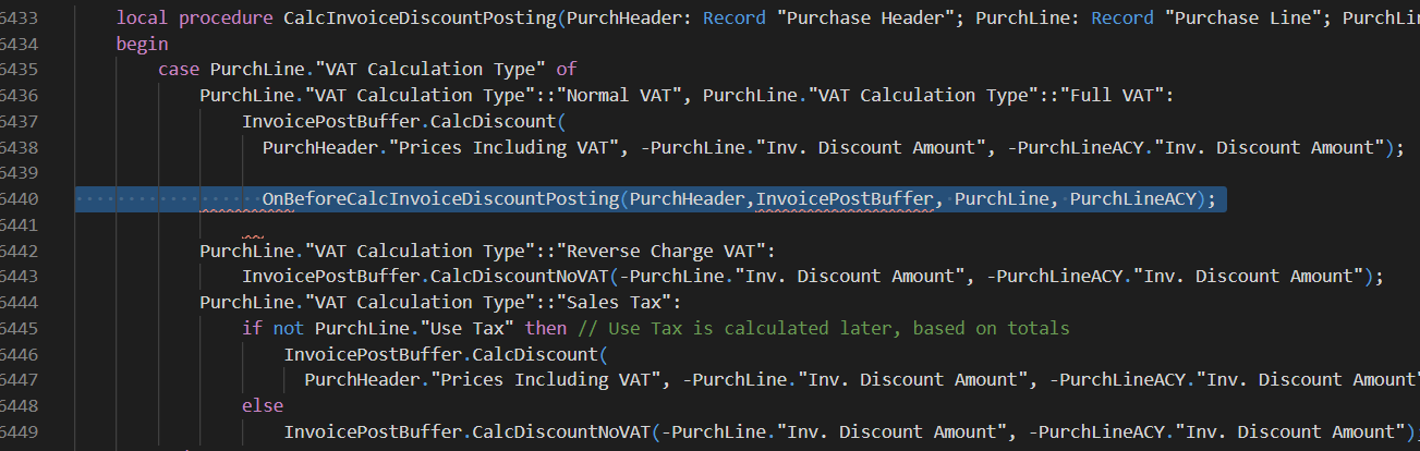 [Event Request] Codeunit 90 Purch.-Post - OnBeforeCalcInvoiceDiscountPosting · Issue #10179 ...