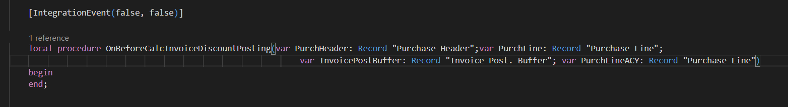 [Event Request] Codeunit 90 Purch.-Post - OnBeforeCalcInvoiceDiscountPosting · Issue #10179 ...