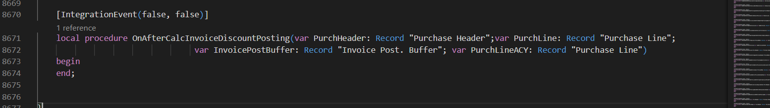 [Event Request] Codeunit 90 Purch.-Post - OnAfterCalcInvoiceDiscountPosting · Issue #10180 ...