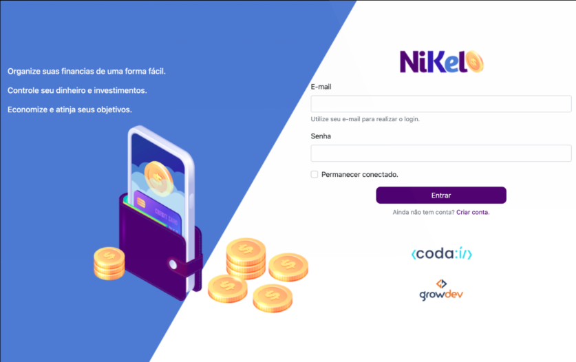 GitHub - fisiofaz/Nikel-2.0: Codai com GrowDev