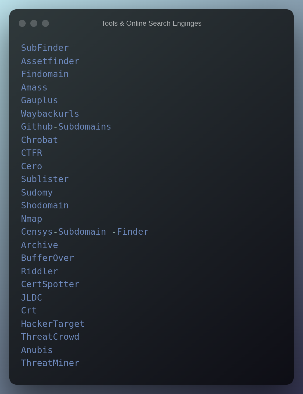 GitHub - hxlxmjxbbxs/subdomz: All in One Subdomain Enumeration Tool