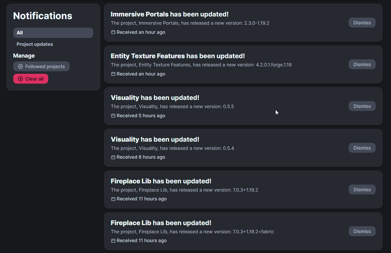 What happened... to the Notification area? · Issue #742 · modrinth/knossos · GitHub