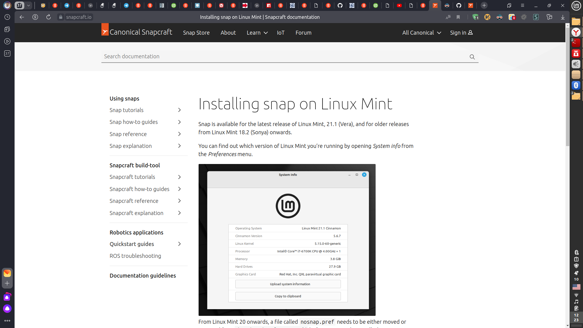 [Broken Website] snapcraft.io · Issue #10883 · darkreader/darkreader · GitHub