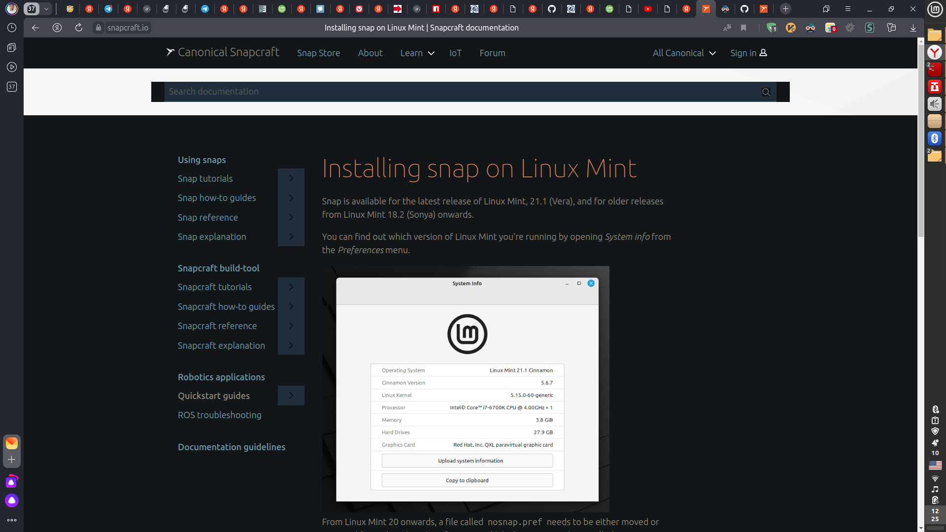 [Broken Website] snapcraft.io · Issue #10883 · darkreader/darkreader · GitHub