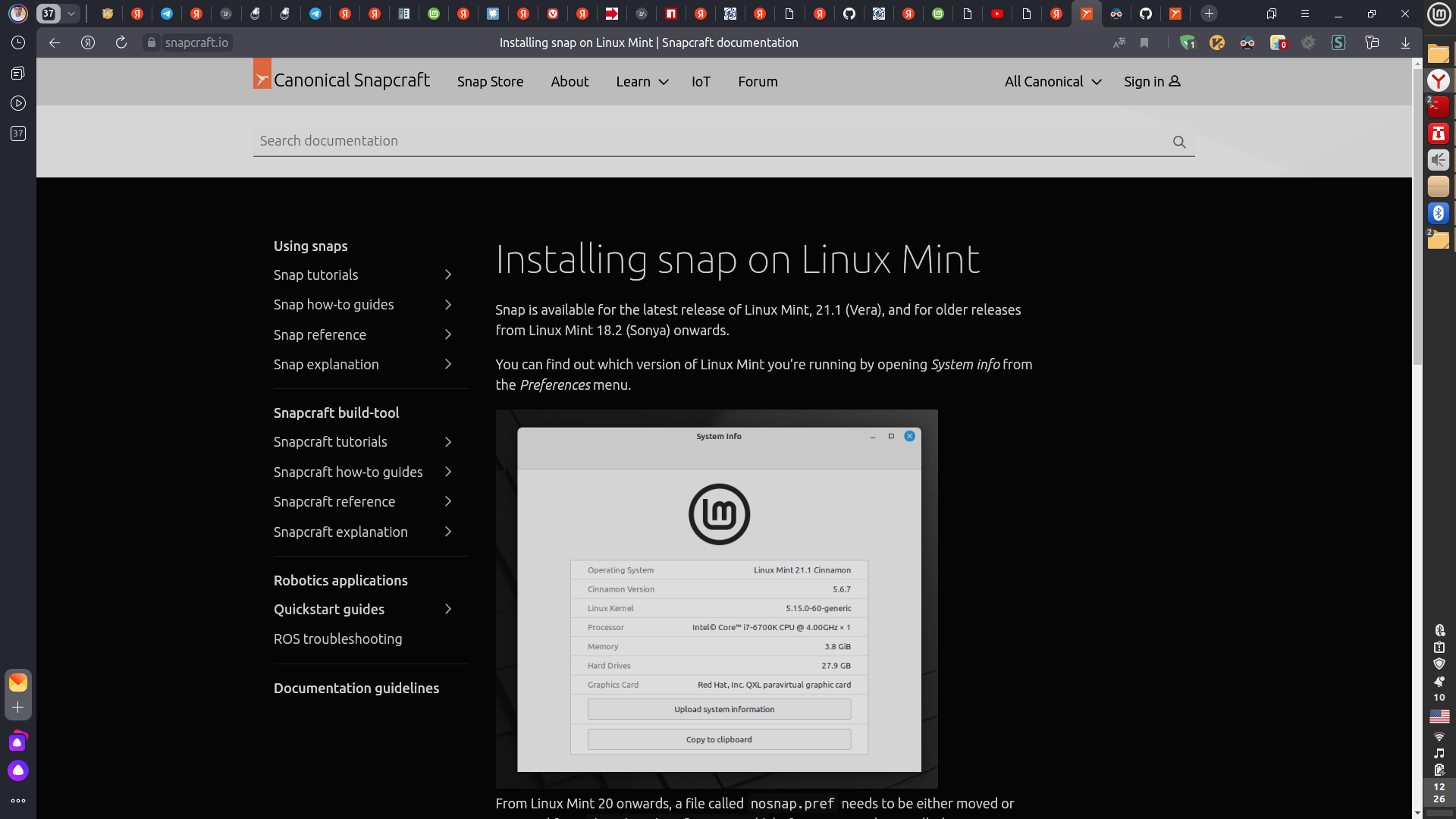 [Broken Website] snapcraft.io · Issue #10883 · darkreader/darkreader · GitHub