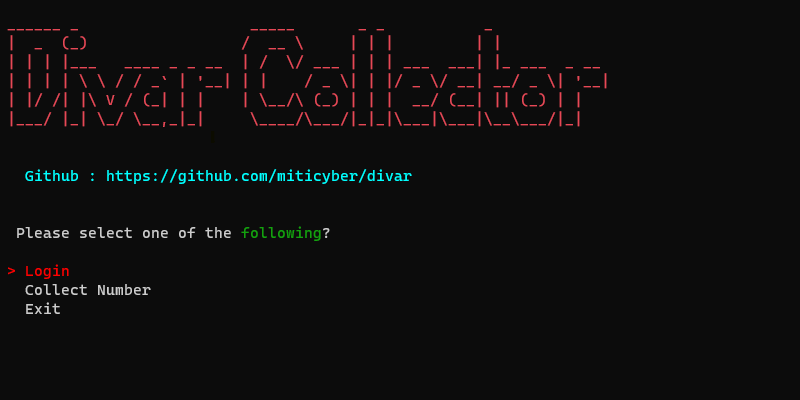 GitHub - Mahdikhoubrouy/Divar: ربات جمع کننده شماره تماس پست های دیوار به صورت پیشرفته