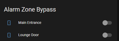 How does one bypass zones through Home Assistant? · Issue #215 · ParadoxAlarmInterface/pai · GitHub