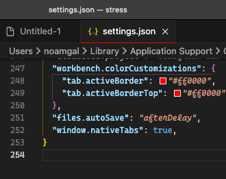 "tab.activeBorderTop" does not show in macos Native Tabs on full screen · Issue #192376 ...