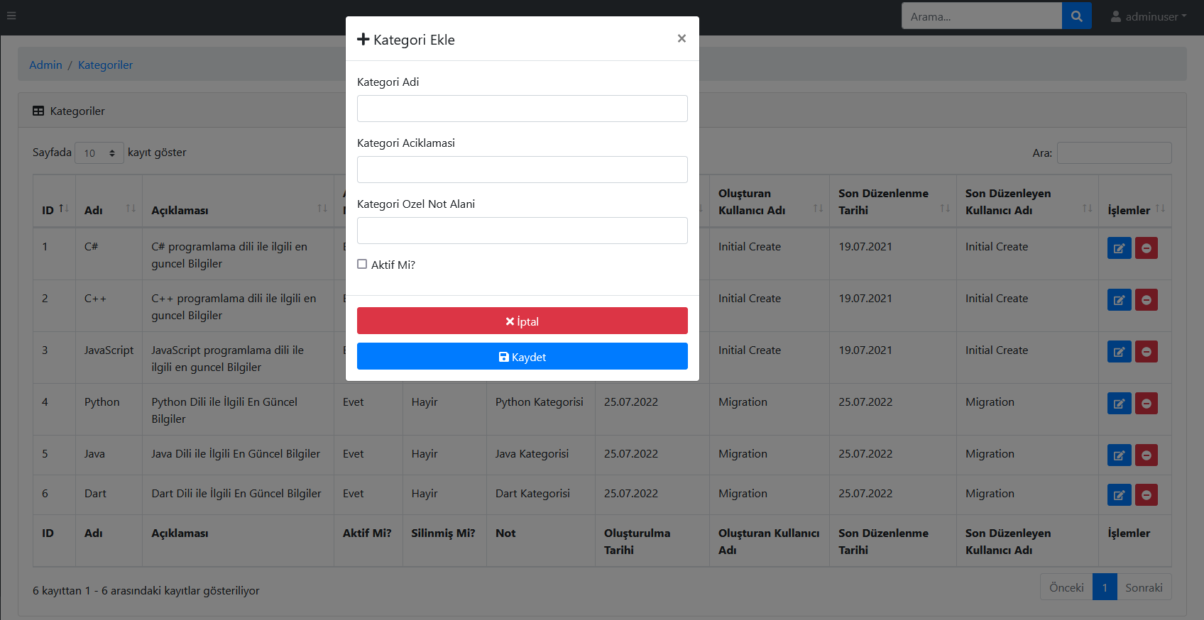 GitHub - mharunturkmenoglu/ProgrammersBlog-MVC: ASP.NET Core. Blog Project.