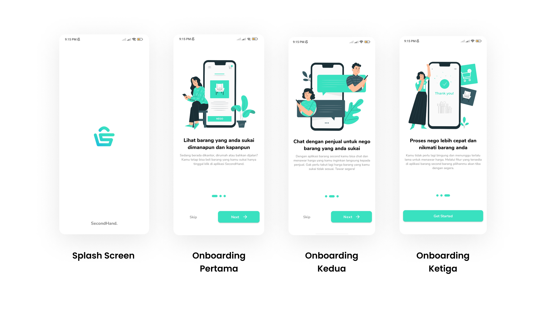 GitHub - bagussatriakusuma/SecondHand: SecondHand is ecommerce app that user can be buyer and ...