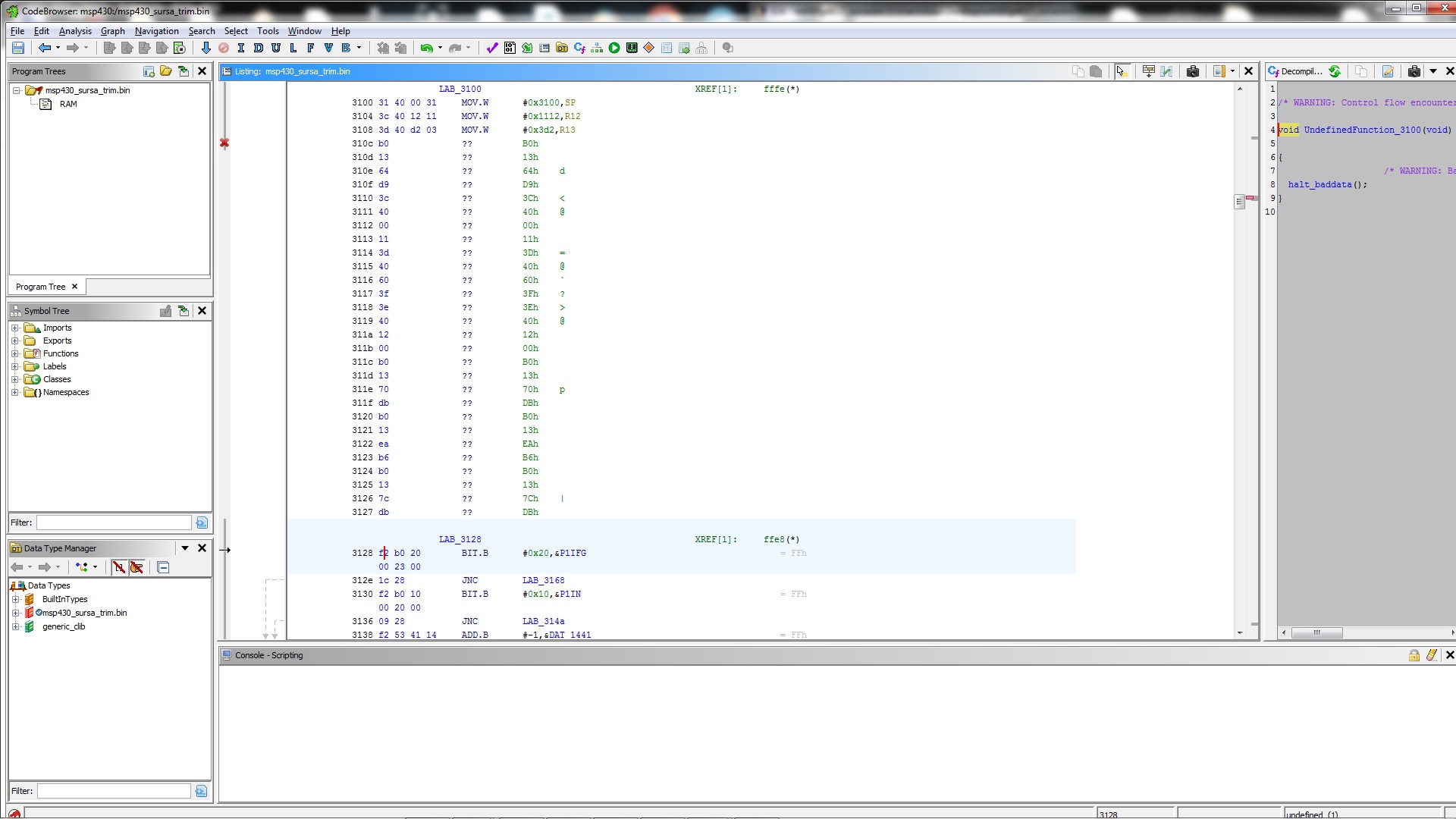 MSP430 problem · Issue #5901 · NationalSecurityAgency/ghidra · GitHub MSP430 problem · Issue #5901 · NationalSecurityAgency/ghidra · GitHub